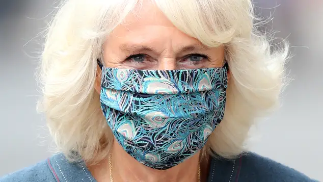 Pictures: Duchess Camilla Steps Out Wearing Face Mask