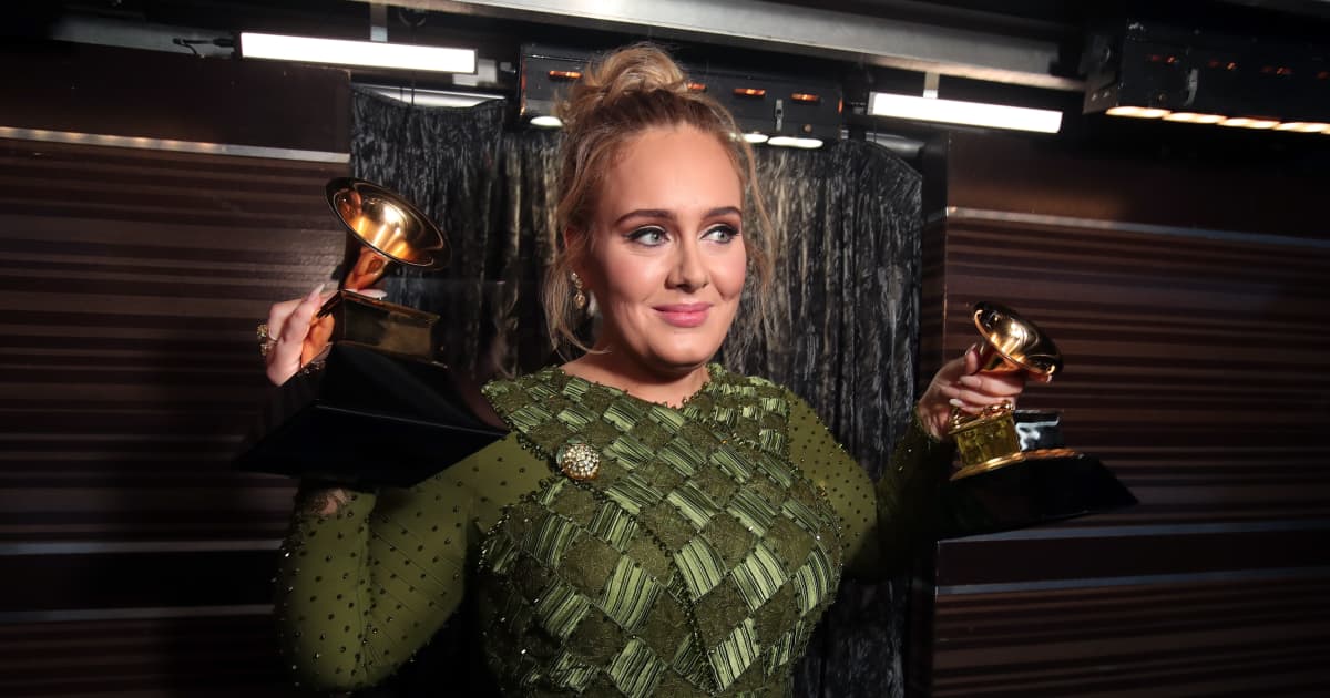Adele Almost Unrecognizable At Oscars Afterparty See Her New Look Adele Almost Unrecognizable At Oscars Afterparty See Her New Look