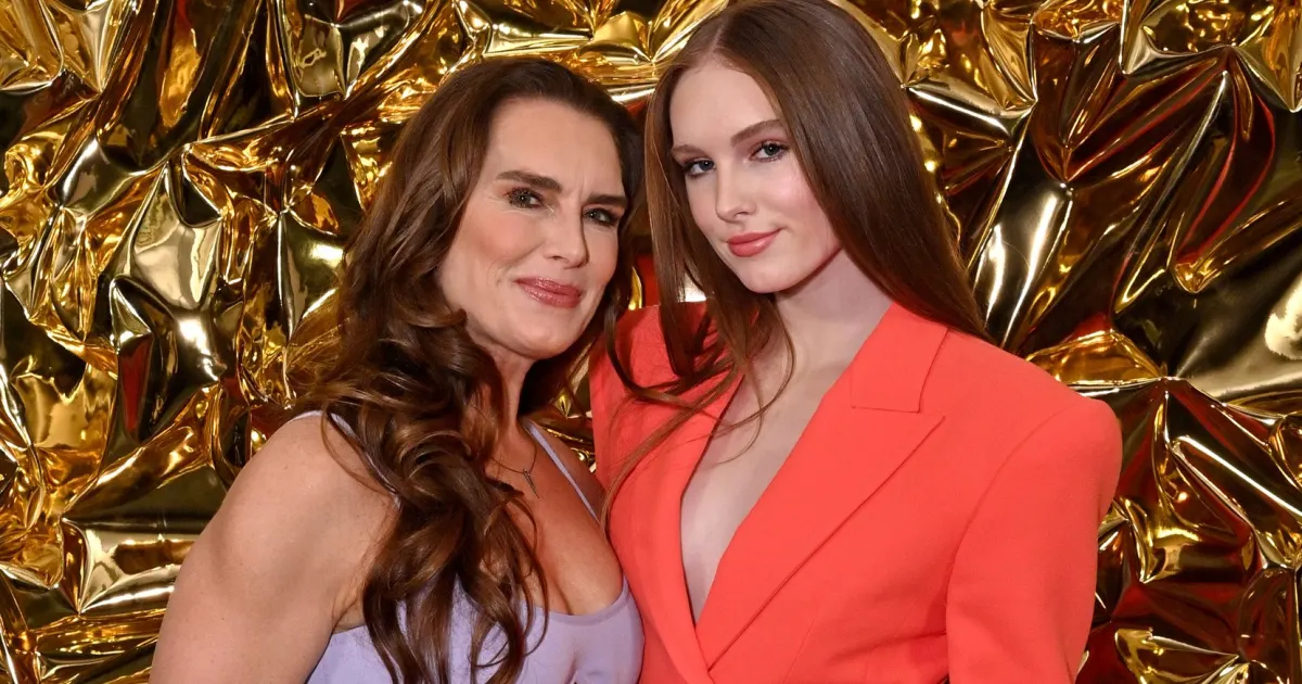 Brooke Shields' Mini-Me Daughter Wears Her Dress to Premiere