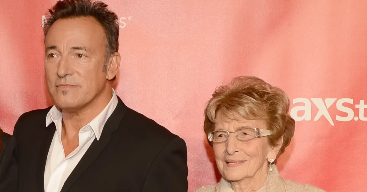 Bruce Springsteen Bids Farewell To Beloved Mother Adele At 98