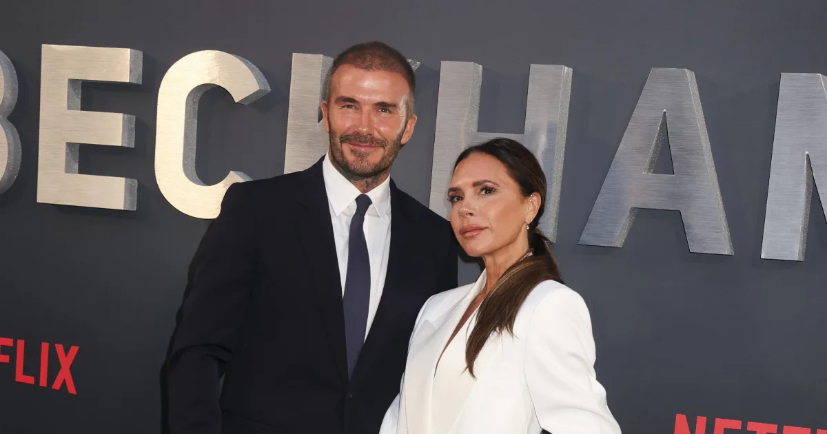David and Victoria Beckham's Weird Wedding Looks