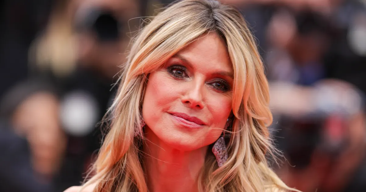 WOW! Heidi Klum Turns Heads In A Daring Transparent Bra