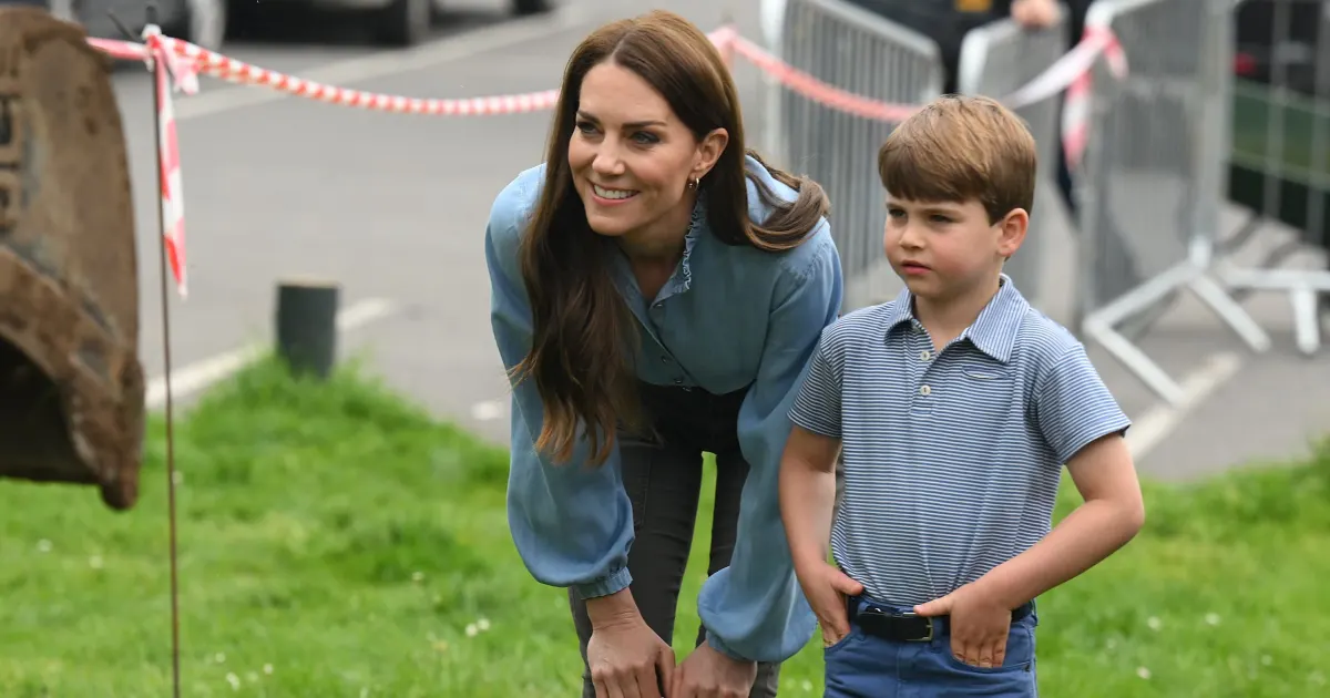 For His birthday: Kate Shares NEW Picture Of Prince Louis