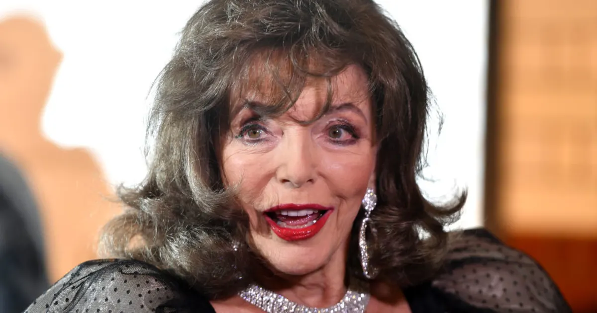 'Dynasty' Star Joan Collins Poses In Bathing Suit At Almost 90!