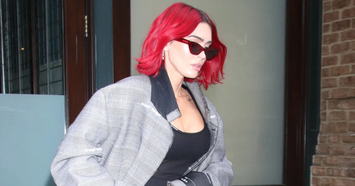 Megan Fox Shows Almost Everything Thong Flashes Under Casual Look