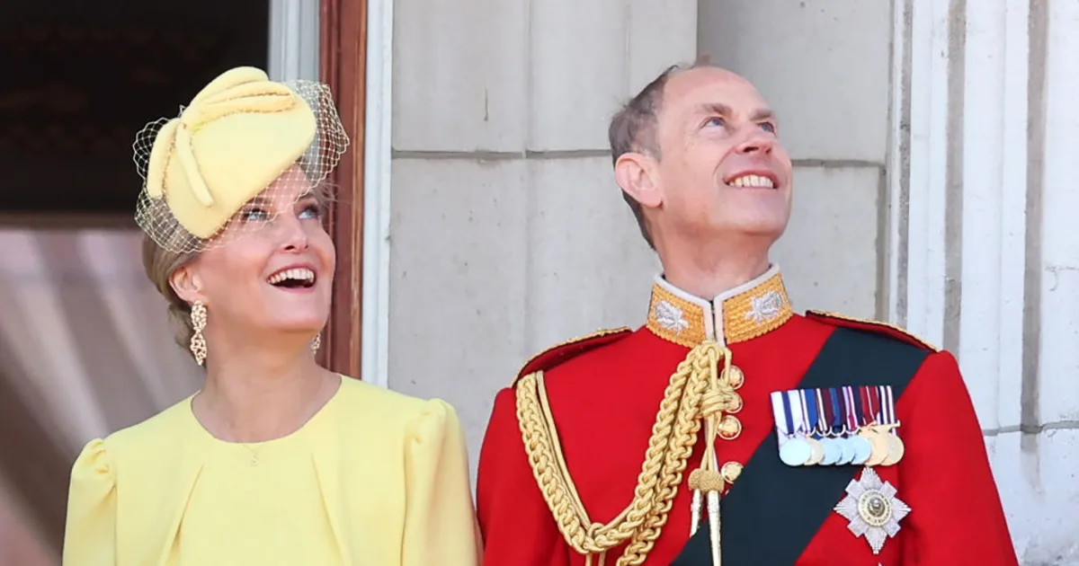 Prince Edward & Sophie Share Surprise Second Anniversary Photo!