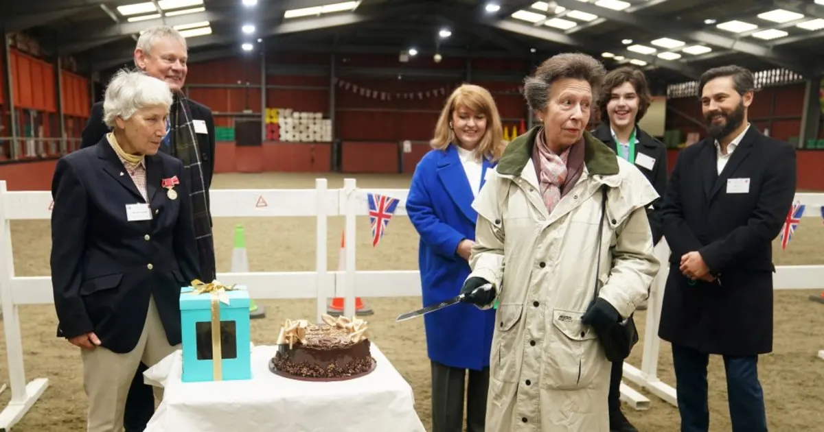 Princess Anne's Cake-Cutting Request Sparks Laughter