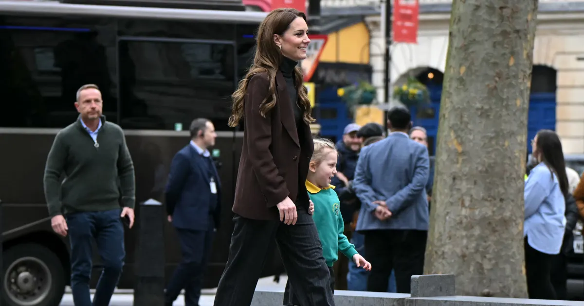Princess Kate Holds Hands With Child - But It's Not One Of Hers