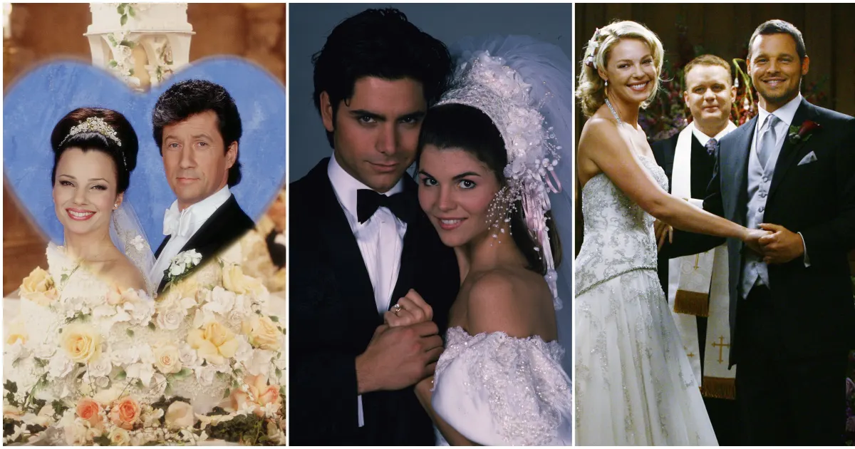 The Most Memorable TV Show Weddings Of All Time