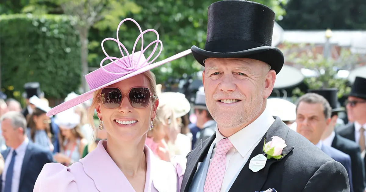 Zara and Mike Tindall Turn Heads in Perfectly Matched Ascot Style