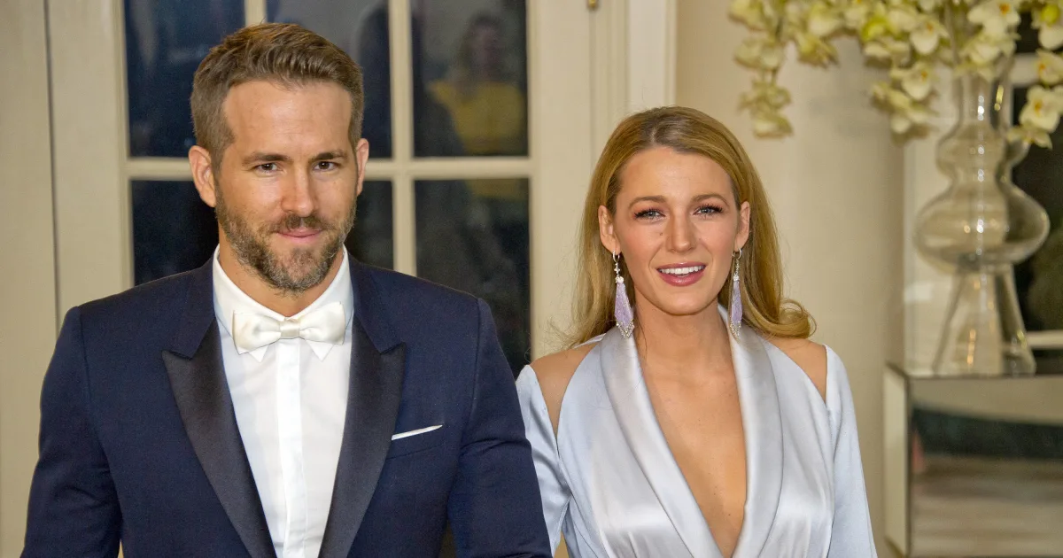Blake Lively Smooches Ryan Reynolds In Full 'Deadpool' Costume!