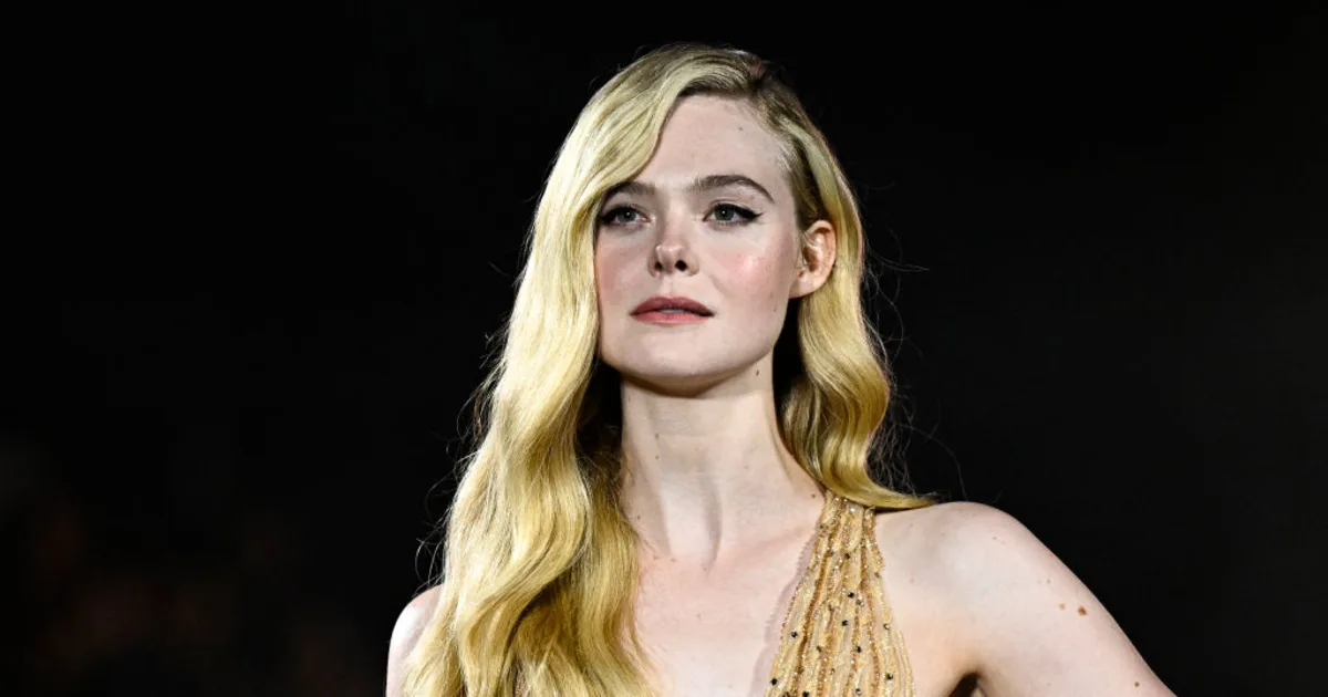 WOW! Elle Fanning Flaunts New Haircut In Braless Pose