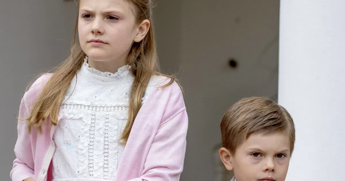 Estelle and Oscar Are So Big! New Pictures of Victoria's Children