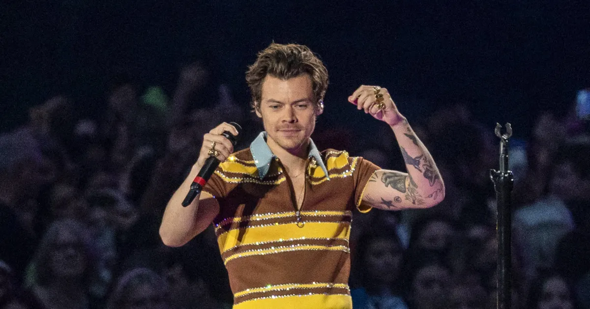 Harry Styles Surprises Fans With Striking New Look At U2 Concert