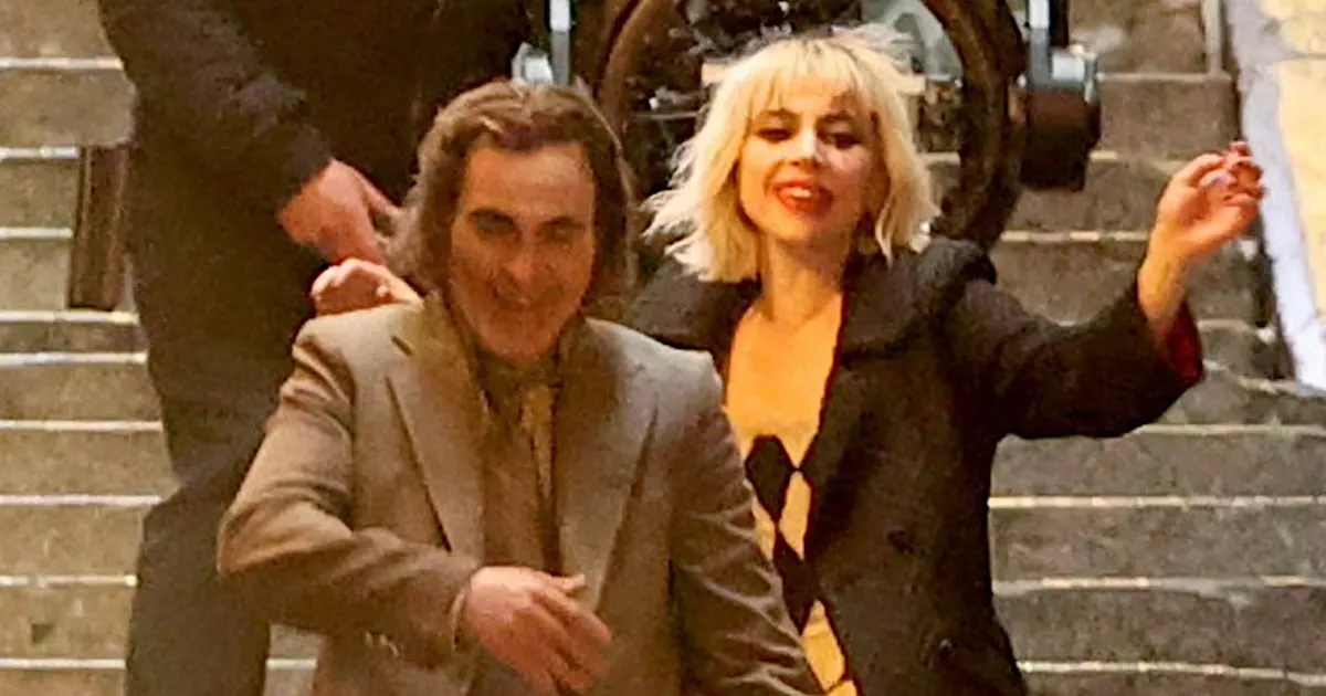 'Joker 2': New Look At Lady Gaga And Joaquin Phoenix