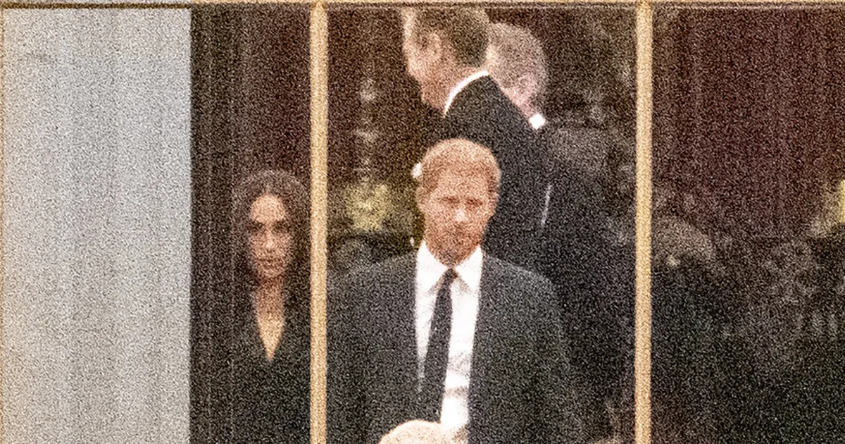 Charles & Harry Reunited: New Pictures Show Pain At Loss Of Queen