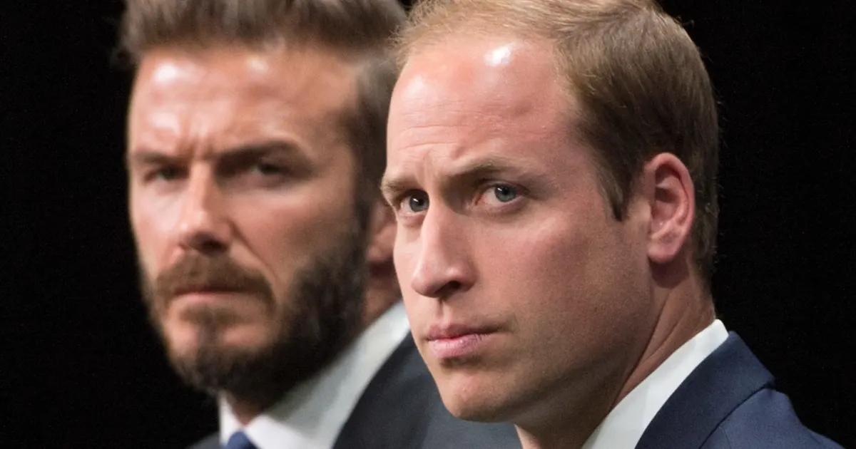 Prince William And David Beckham Open Up About Mental Health