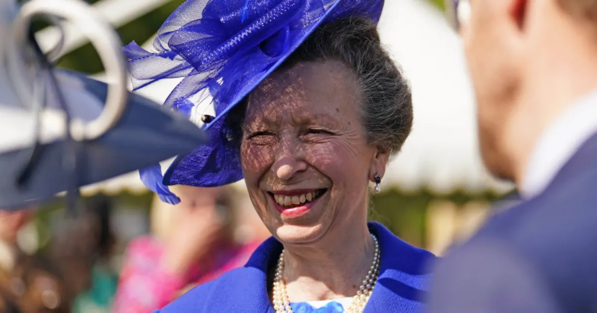 Royal Fashion Alert: Princess Anne Steals The Show In Blue!