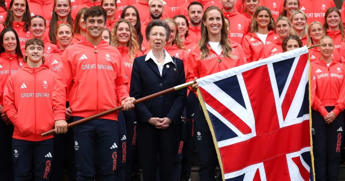 Inspiring Visit: Princess Anne Champions Team GB In Paris!