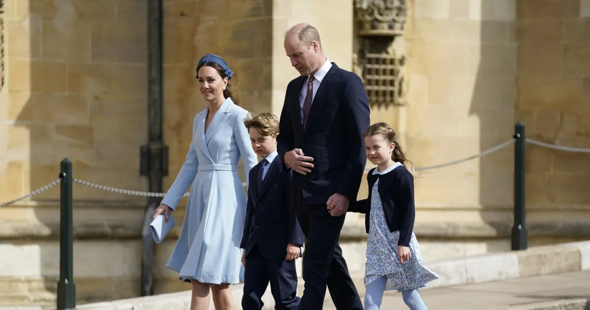 First Pictures: The Royals At The Easter Fair – Without The Queen
