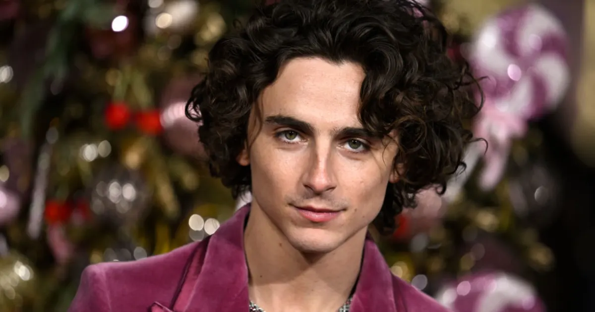 Timothée Chalamet Goes Shirtless Underneath His Suit