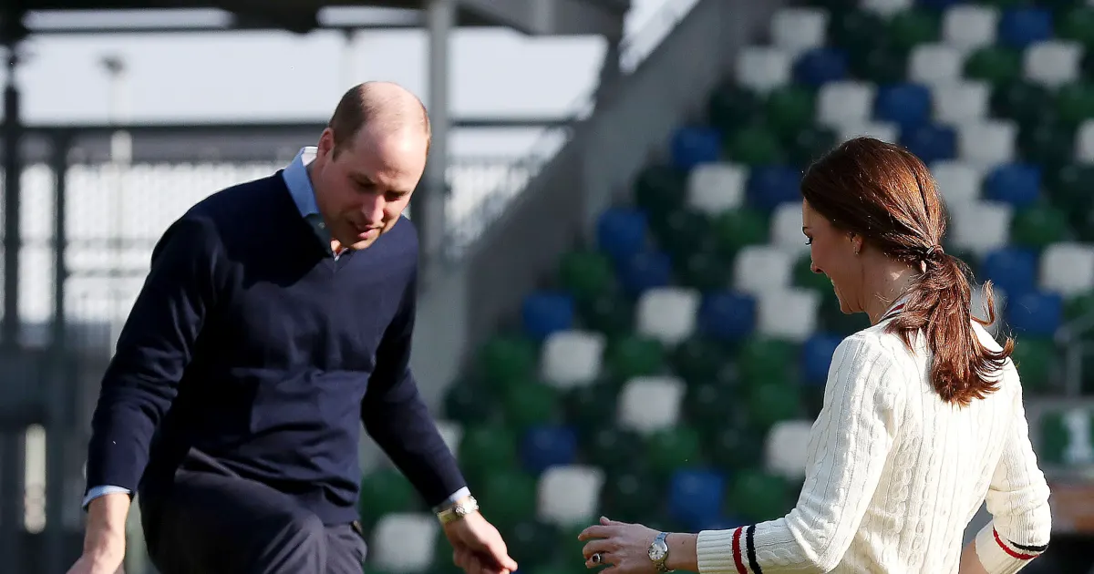 Kate Middleton Prince William Share Sweet Moment At Sport Event
