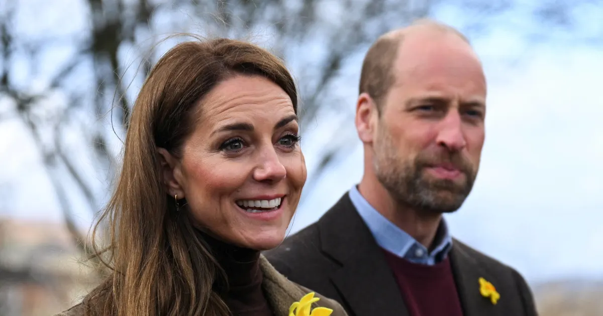 William & Kate Cause A Stir As They Walk Hand In Hand