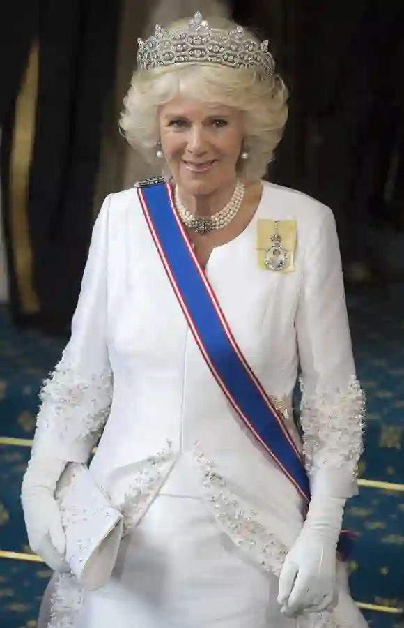 Royals: The Best Pictures Of Queen Camilla In An Evening Gown